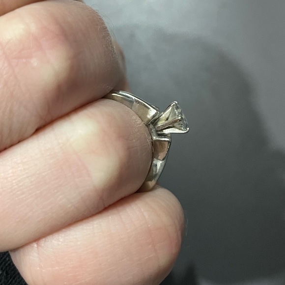 Diamond Nexus | Jewelry | Braided Solitaire Pear Cut Engagement Ring | Poshmark